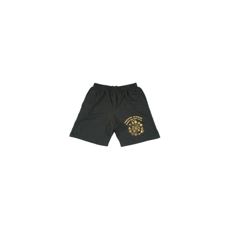 Inosanto Academy Shorts - Black with Gold Logo - Progressive Martial Arts